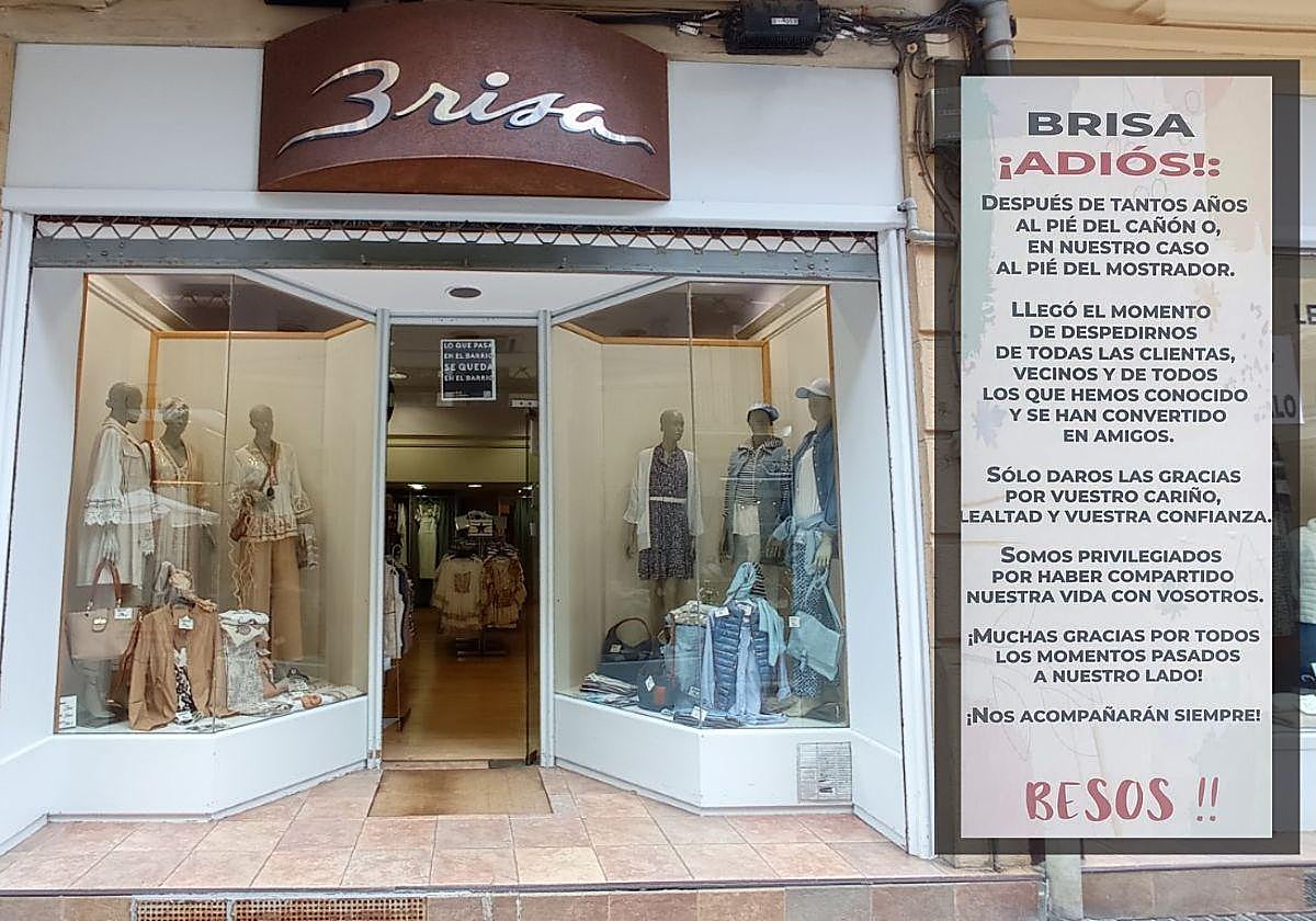 Cierra la tienda de moda Brisa en Donostia «después de tantos años al pie del cañón» | El Diario ...